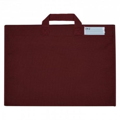 Maroon Library Bag