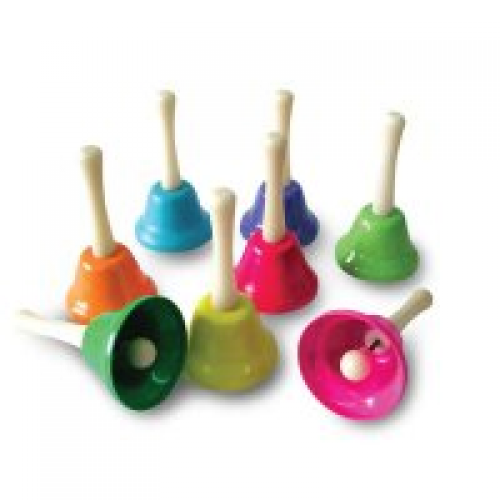 Rainbow Musical Handbells 8pieces set